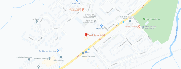 Polbeth Community Hub SCIO- Charity founded in 2018.